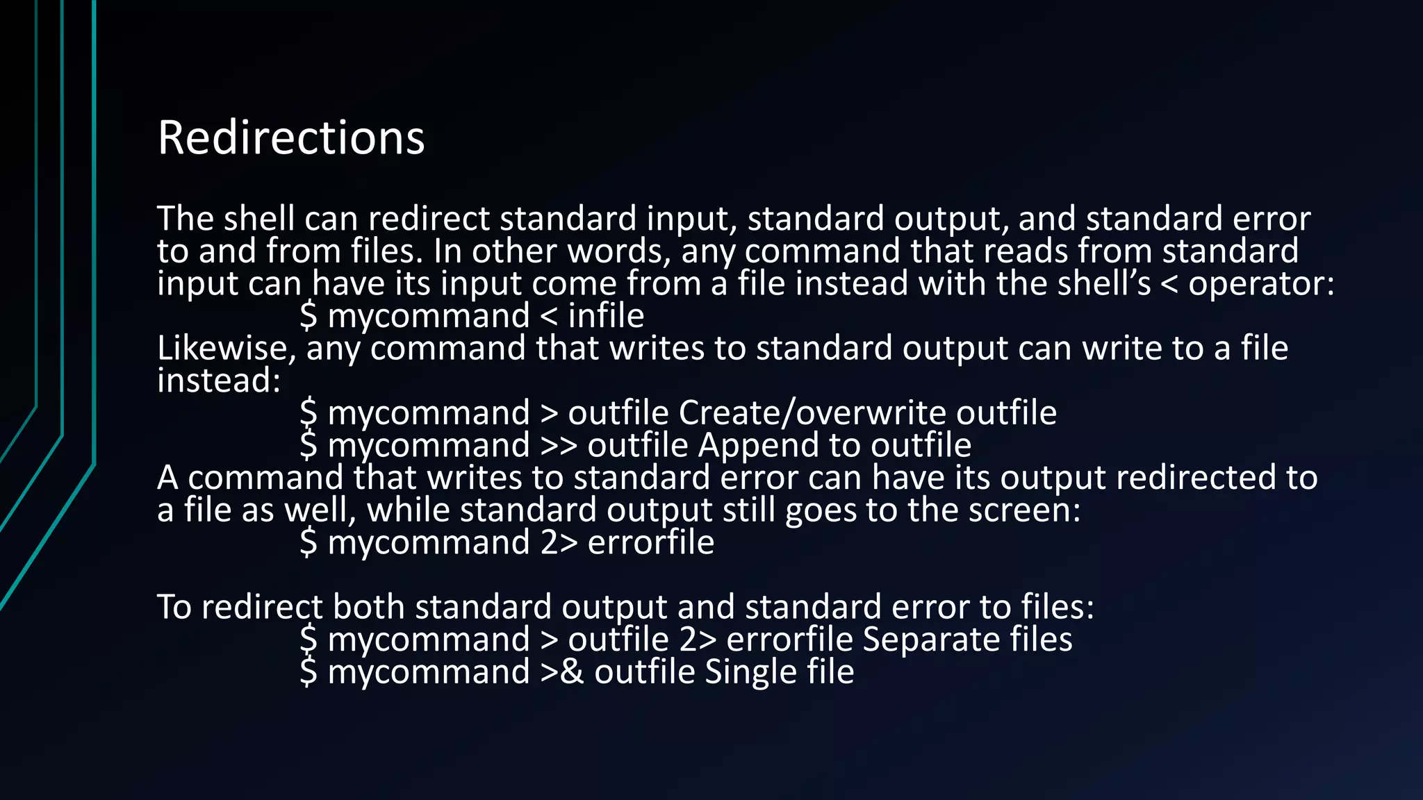Introduction to shell | PPT | Free Download