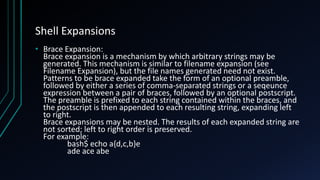 Introduction to shell | PPT