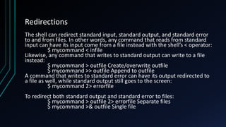 Introduction to shell | PPT