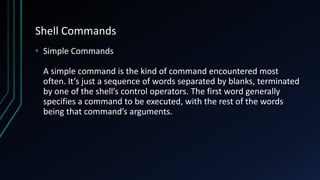 Introduction to shell | PPT