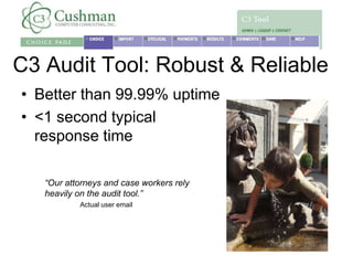 C3 Statewide Audit Tool (SAT) | PPTX