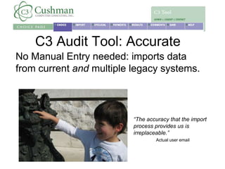 C3 Statewide Audit Tool (SAT) | PPTX