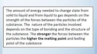AQA GCSE C3 states of matter | PPTX