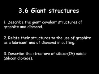 C3 syllabus statements | PPT | Chemistry | Science