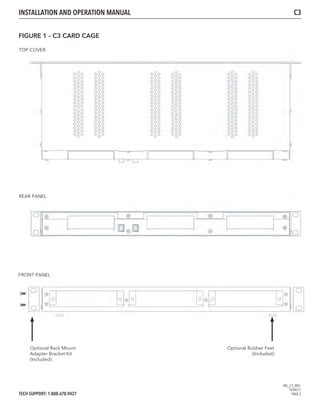 ComNet C3US User Manual | PDF