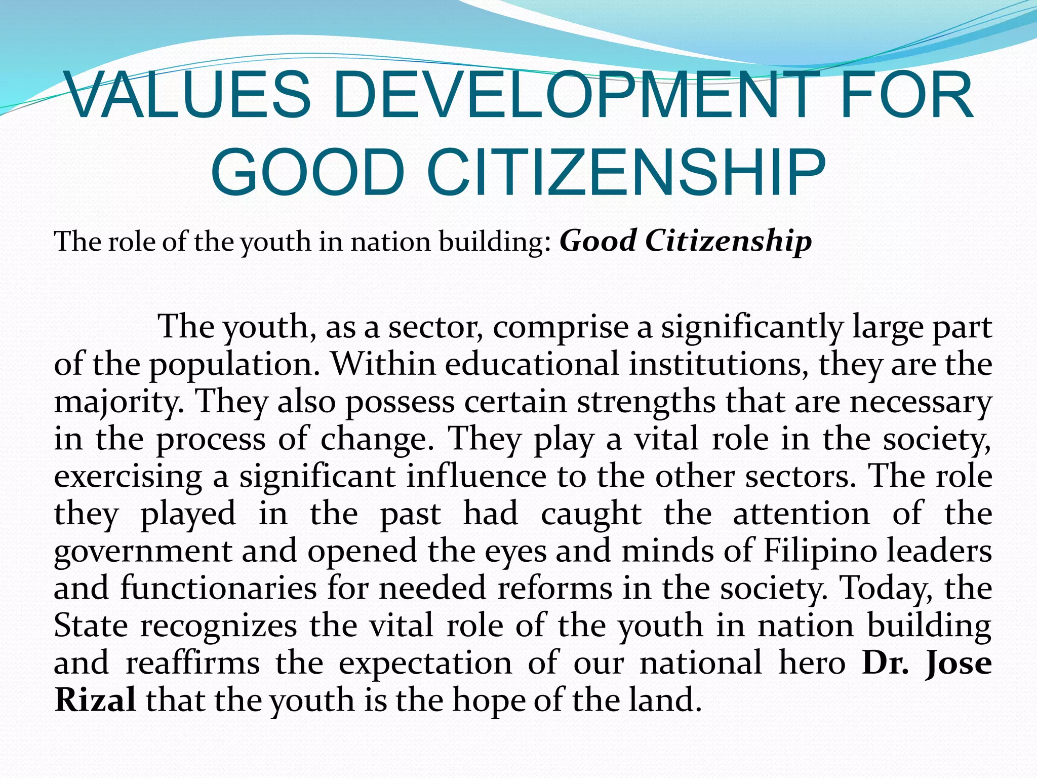 VALUES DEVELOPMENT FOR GOOD CITIZENSHIP.pptx