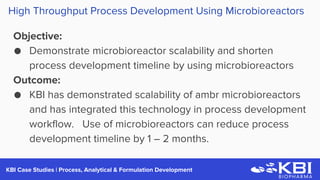 KBI Case Studies: Process Development | PDF