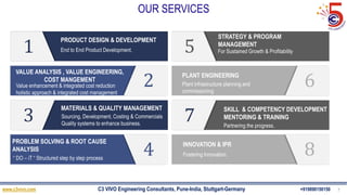 C3VIVO Engineering Consultants, Pune, India | PPTX