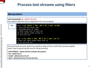 3.2 process text streams using filters | PPT