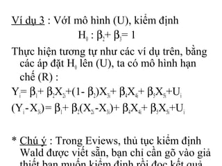 C4 bai giang kinh te luong | PPT