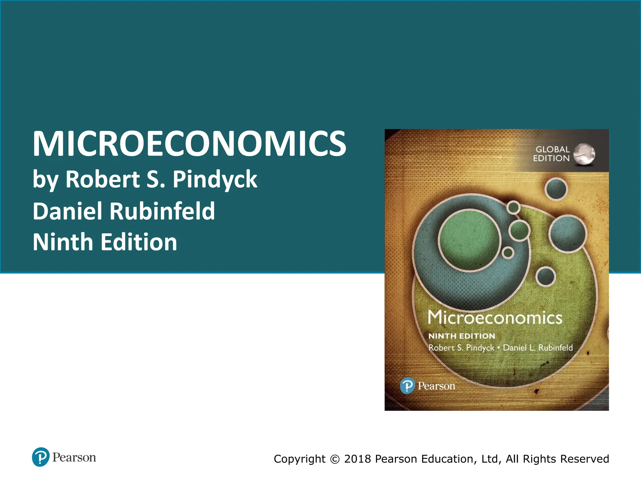 Microeconomics by Robert S. Pindyck Daniel | PDF