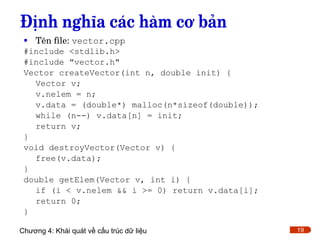 C4 data structures | PDF
