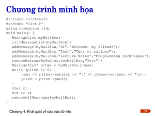 C4 data structures | PDF