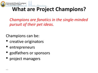 Project Management C4 -leadership_and_the_project_manager | PPT
