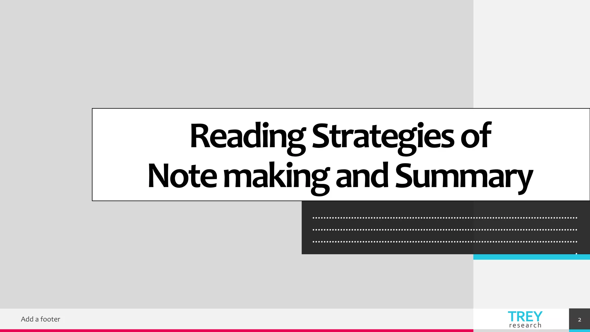 C4 note making and summary | PPT