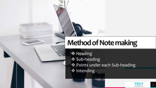 C4 note making and summary | PPT
