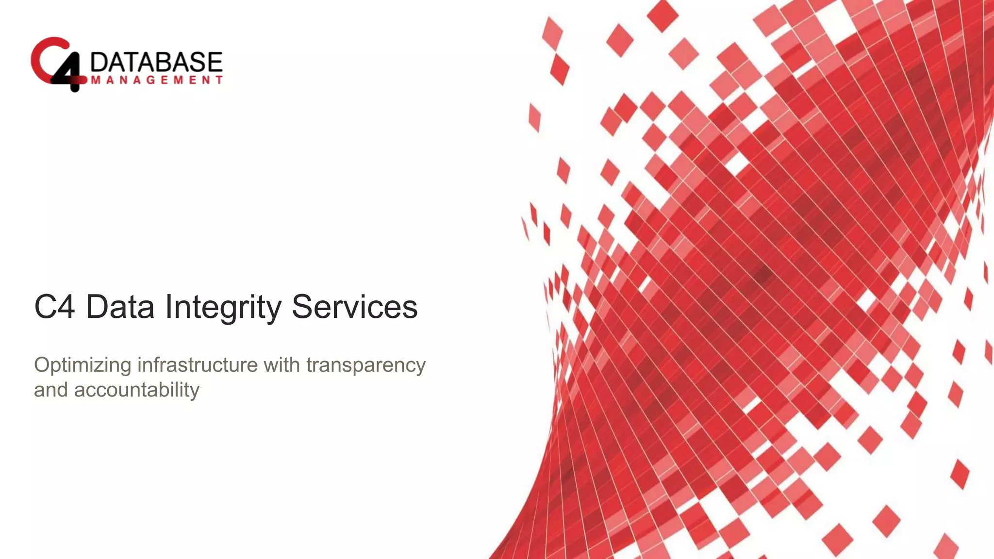 C4 Database Management Onboarding | PPT | Free Download