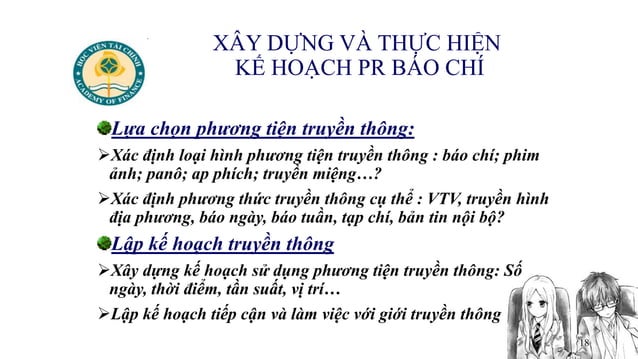 Chương 4: PR (Quan hệ Báo chí) | PPTX