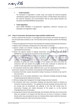 C4 - Scope of Work.pdf | Civil Engineering Industry | Industries