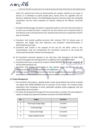 C4 - Scope of Work.pdf | Civil Engineering Industry | Industries
