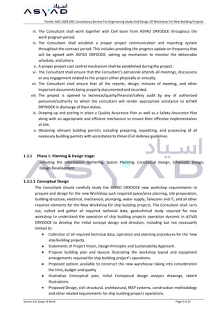C4 - Scope of Work.pdf | Civil Engineering Industry | Industries