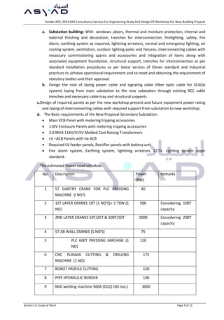C4 - Scope of Work.pdf | Civil Engineering Industry | Industries