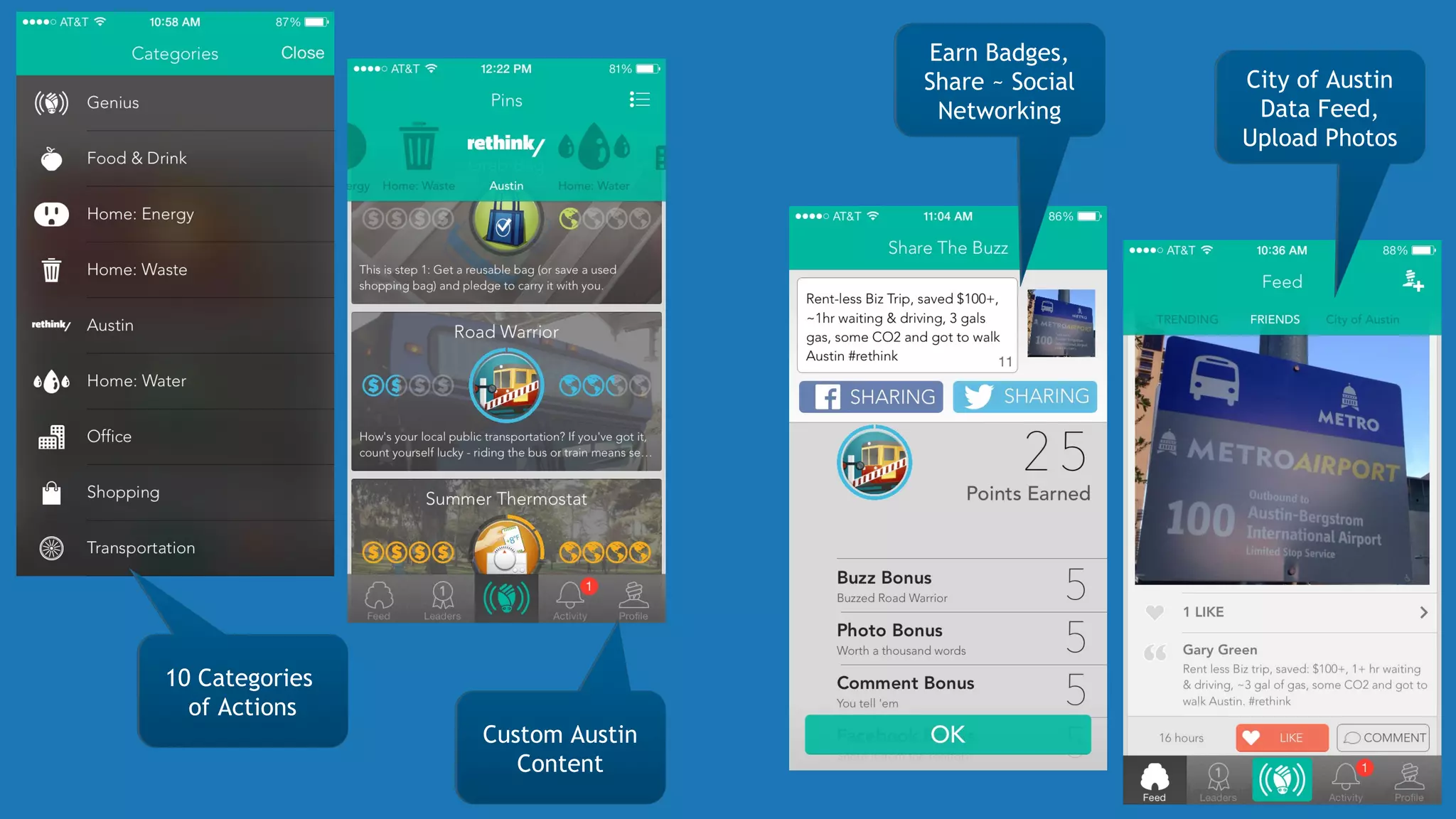 C40 2014 JouleBug and Austin intelligent city infrastructure | PPT