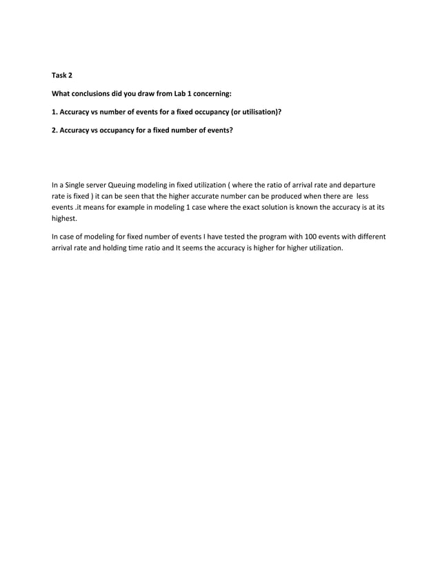 Router Queue Simulation in C++ in MMNN and MM1 conditions | PDF