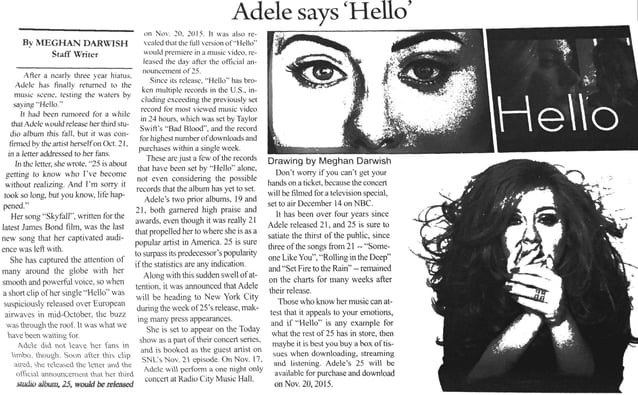 Entertainment writing samples | PDF