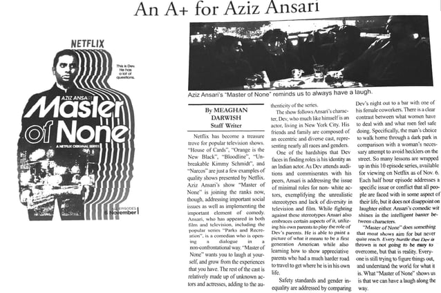 Entertainment writing samples | PDF