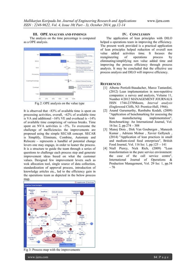 Productivity Improvement by Applying DILO (Time and Motion) and Lean ...