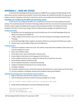 Dell PowerEdge C4130 & Intel Xeon Phi coprocessor 7120P | PDF