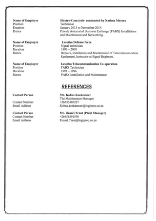 CV + Certificates | PDF