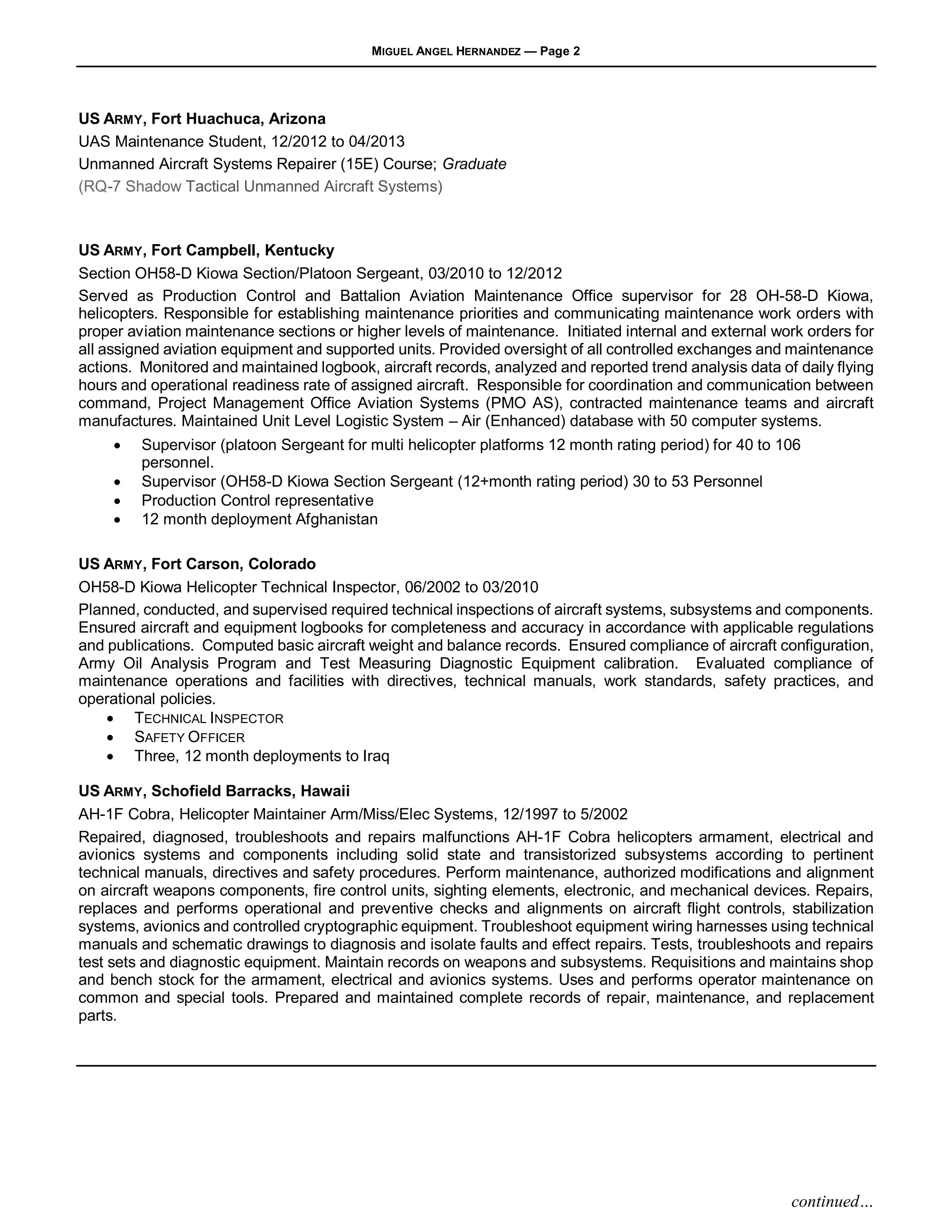Hernandez Resume 2 | PDF