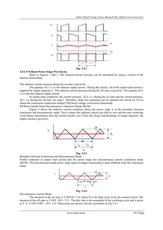 Solar Panel Using Active Stacked Npc Multi Level Converter | PDF