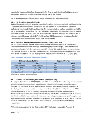 Fire Flow Methodologies and Sprinklering Parkade Studies-R03 | PDF ...