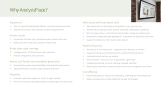 AnalysisPlace - Services Overview | PPTX