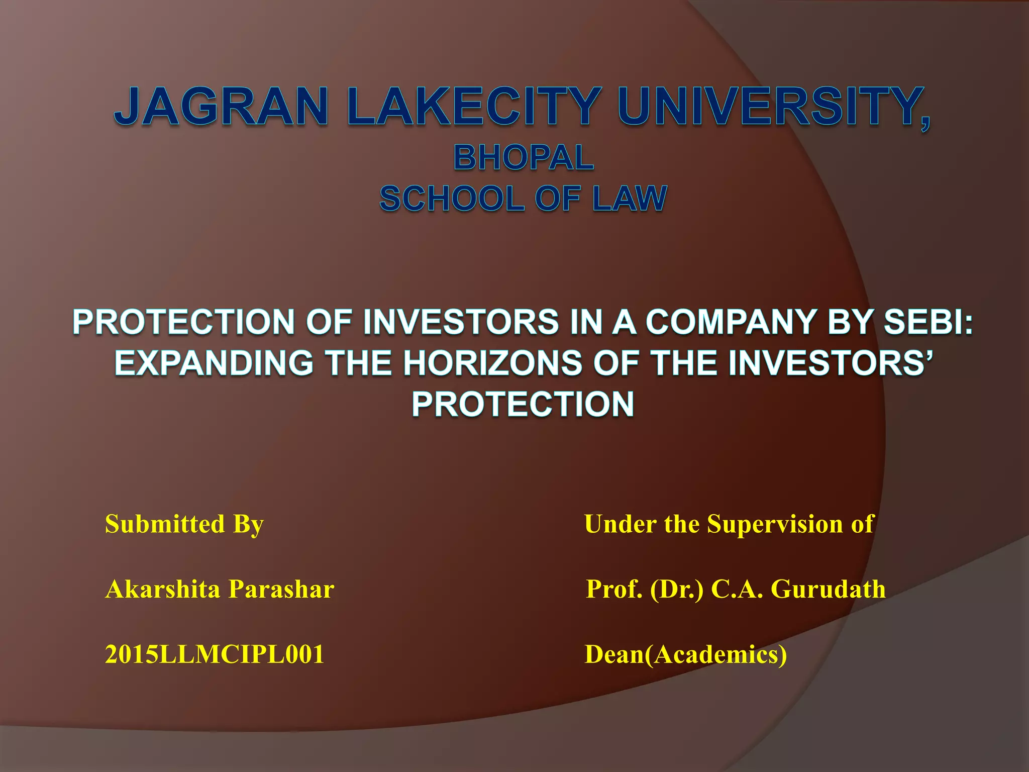 Dissertation Presentation | PPT