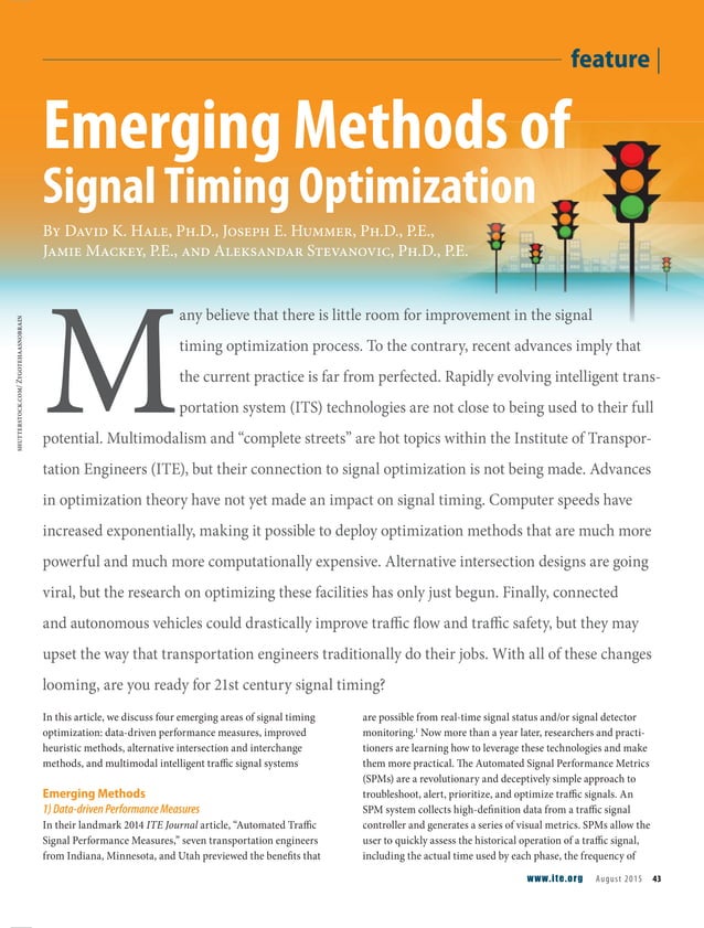 Emerging Methods ITE Journal 2015 | PDF
