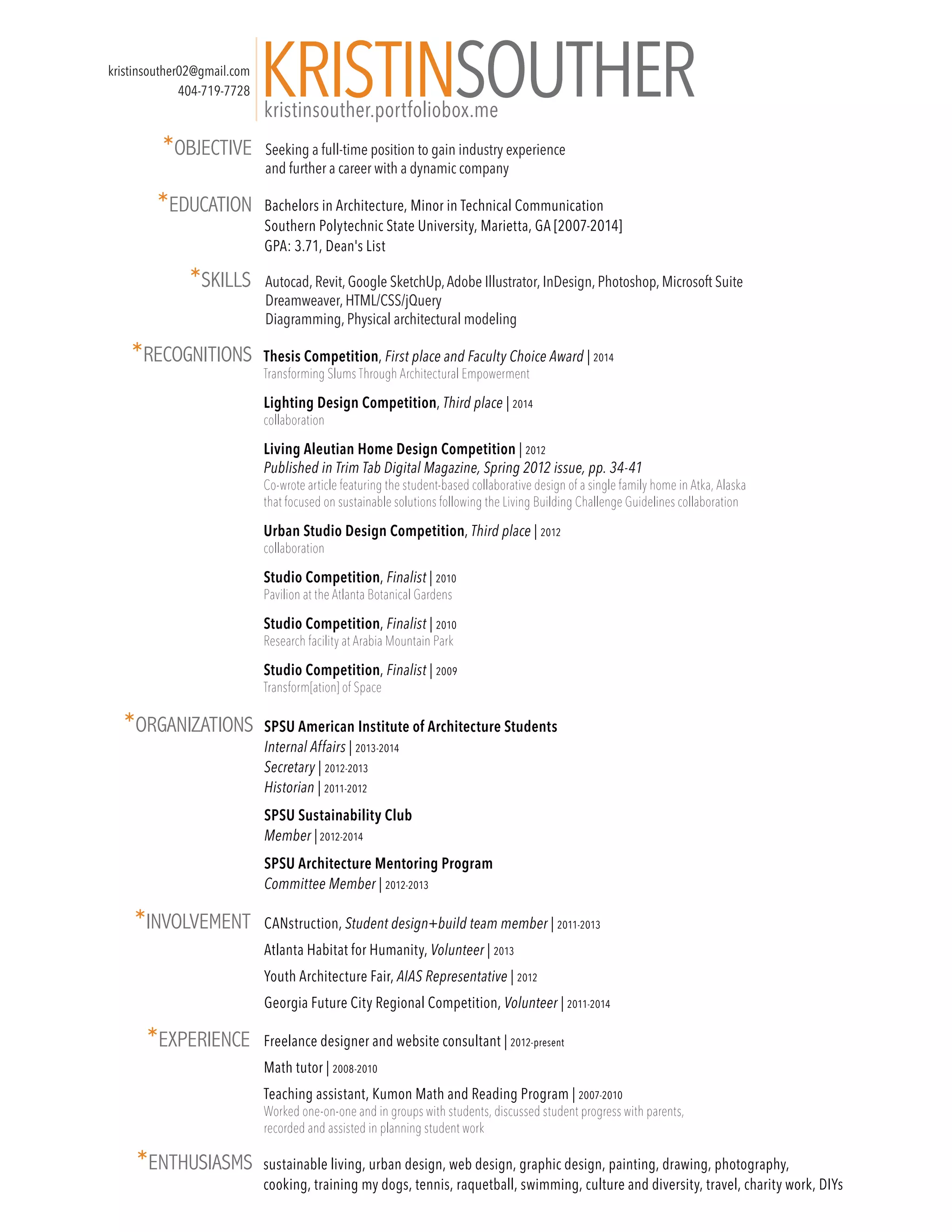 kristin souther_resume | PDF