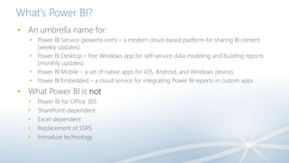 Formulating Power BI Enterprise Strategy | PDF