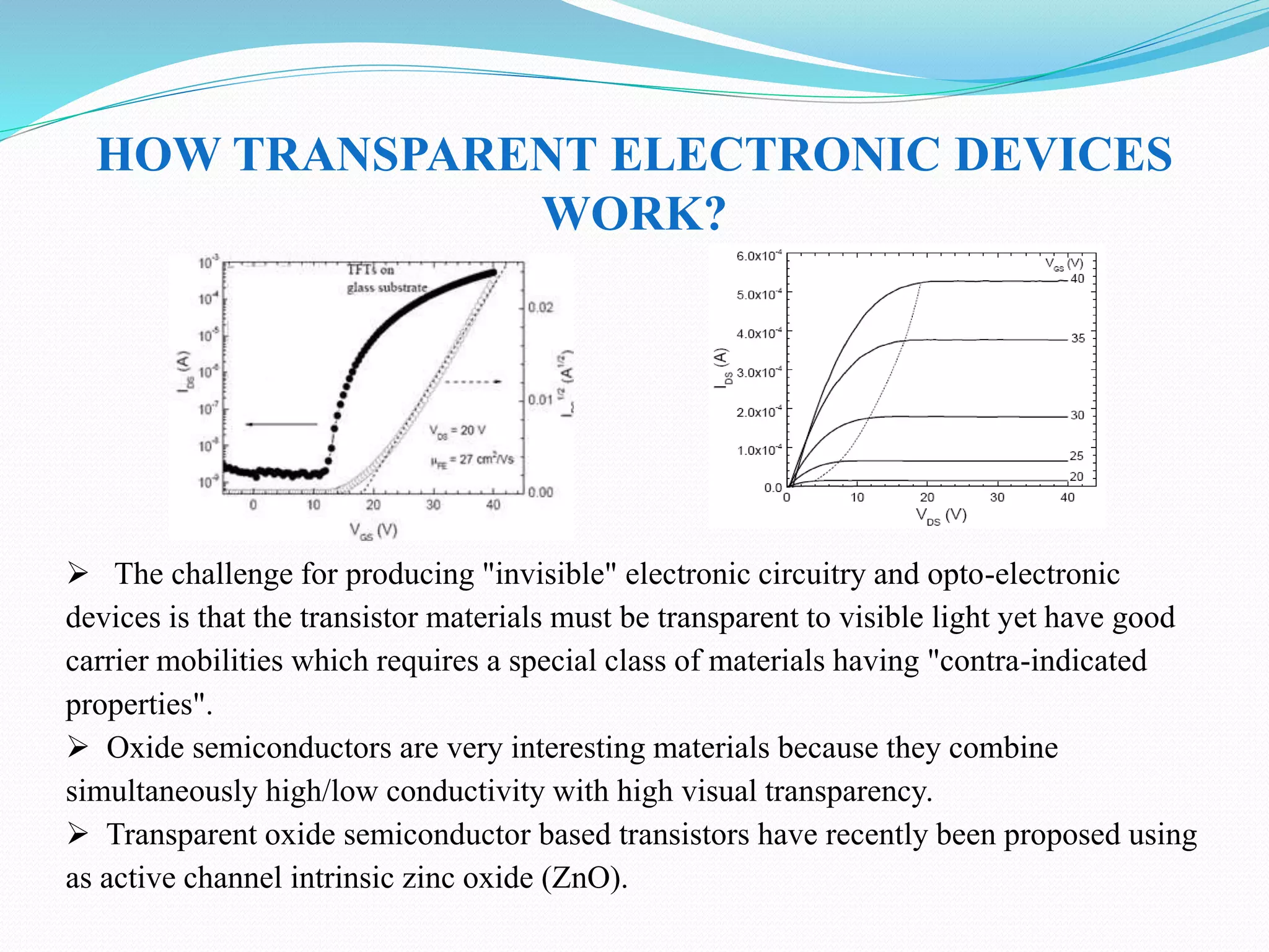 PPT (TRANSPARENT ELECTRONICS) | PPT