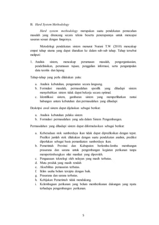 C451170081 imam teguh santausa - Hard and Soft System Fisheries | DOCX