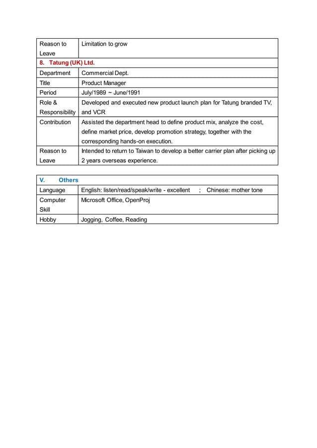 Joe Li CV_EN_04292015 | PDF