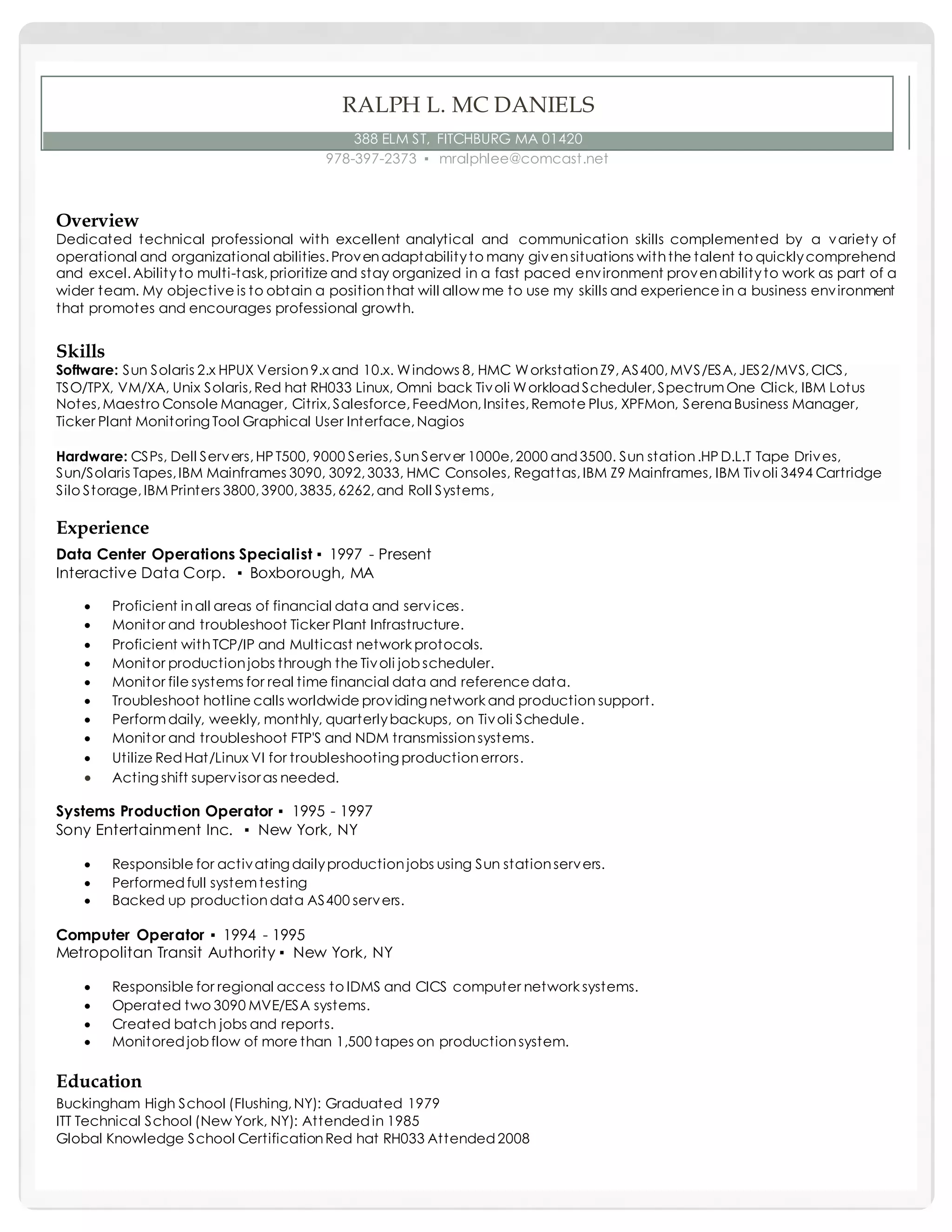 Ralph L. McDaniels | DOCX