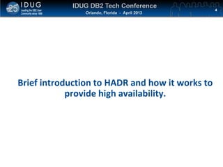 D02 Evolution of the HADR tool | PPTX