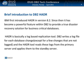 D02 Evolution of the HADR tool | PPTX