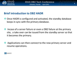 D02 Evolution of the HADR tool | PPTX