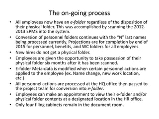Implementation of an enterprise level EDMS solution | PDF