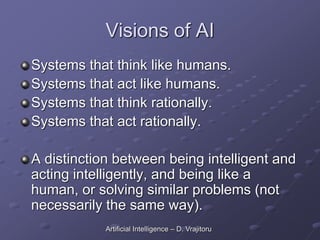 C463_01_intro.ppt | Artificial Intelligence | Technology & Computing